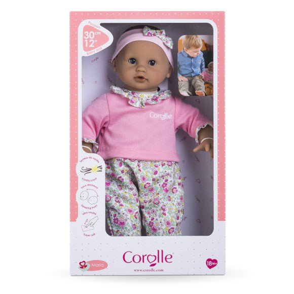 Corolle Bebe Calin Maria 12-Inch Baby Doll | Ages 18M+ Great First Doll ...