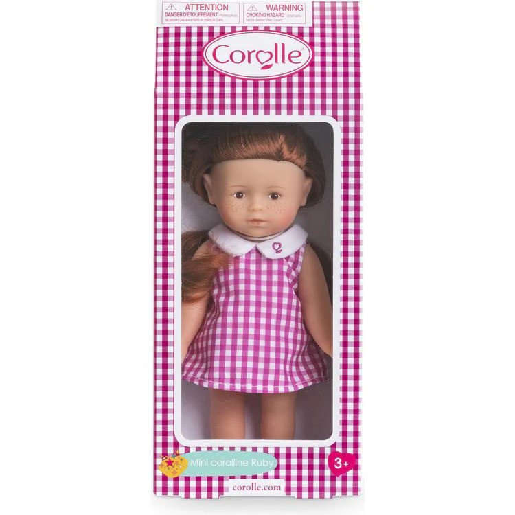 Corolle Mini Corolline Ruby | Vanilla-Scented 8-Inch Doll – Babysupermarket