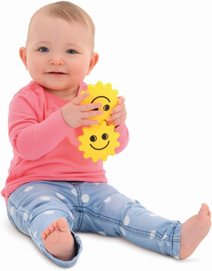 Ambi Toys Twin Rattle | Developmental Infant Baby Toy – Babysupermarket