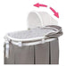 Badger Basket Wishes Oval Baby Bassinet Gray – Babysupermarket