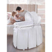 Badger Basket Wishes Oval Baby Bassinet White – Babysupermarket