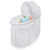 Badger Basket Wishes Oval Baby Bassinet White – Babysupermarket
