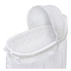 Badger Basket Wishes Oval Baby Bassinet White – Babysupermarket