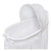 Badger Basket Wishes Oval Baby Bassinet White – Babysupermarket