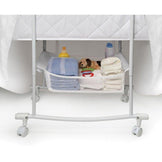 Badger Basket Wishes Oval Baby Bassinet White – Babysupermarket