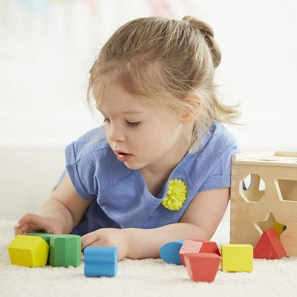 Melissa & Doug Shape Sorting Cube Toy – Babysupermarket