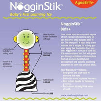 Smart Noggin Nogginstik Developmental Light Up Baby Rattle ...